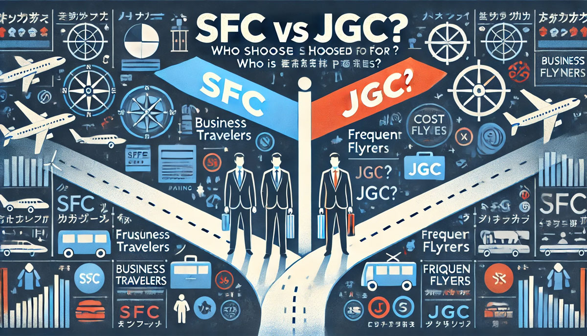 ANA上級会員とJAL上級会員を比較！SFC修行は本当にお得なのか？ ｜ JALとANAにお得に乗れる裏技