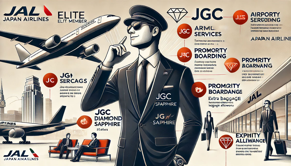 JAL上級会員の特典を徹底比較！JGCとダイヤモンド・サファイアステータスの違いとは？ ｜ JALとANAにお得に乗れる裏技