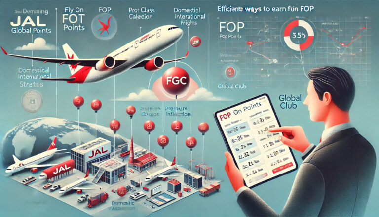 JGCステータスを維持するには？効率的なFOPの貯め方と裏技 ｜ JALとANAにお得に乗れる裏技